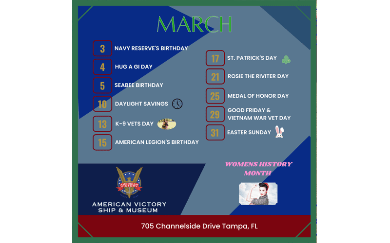 Events | American Victory Ship | Tampa, FL